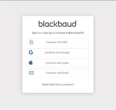 Get Started with Blackbaud ID/Multi-factor Authentication for EVERFI