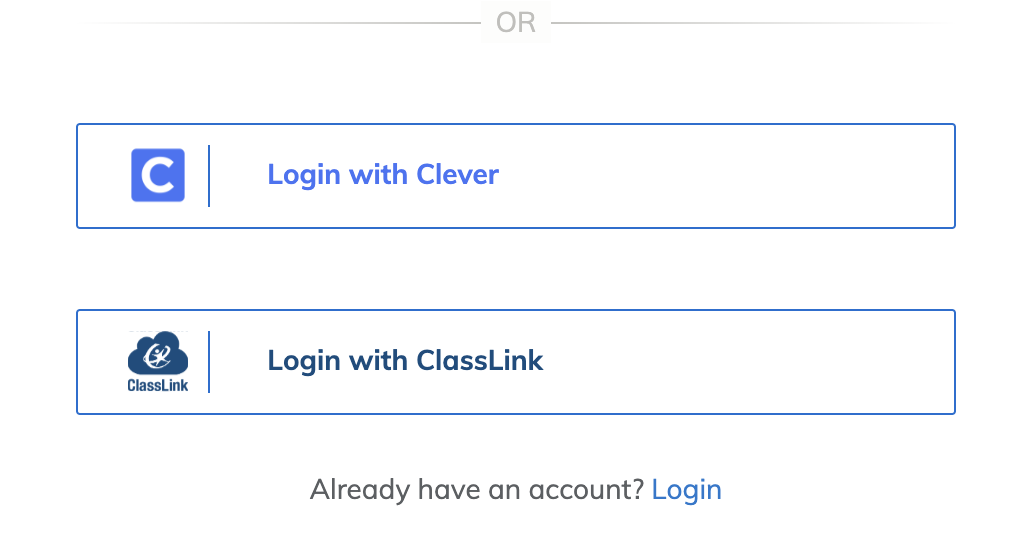 Where To Go to Log In Via Clever/ClassLink as a Teacher